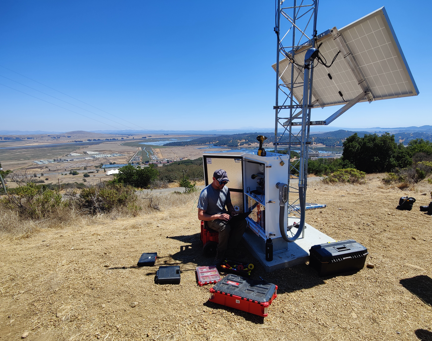 The Buck hosts a “ShakeAlert” seismic station on Mt. Burdell